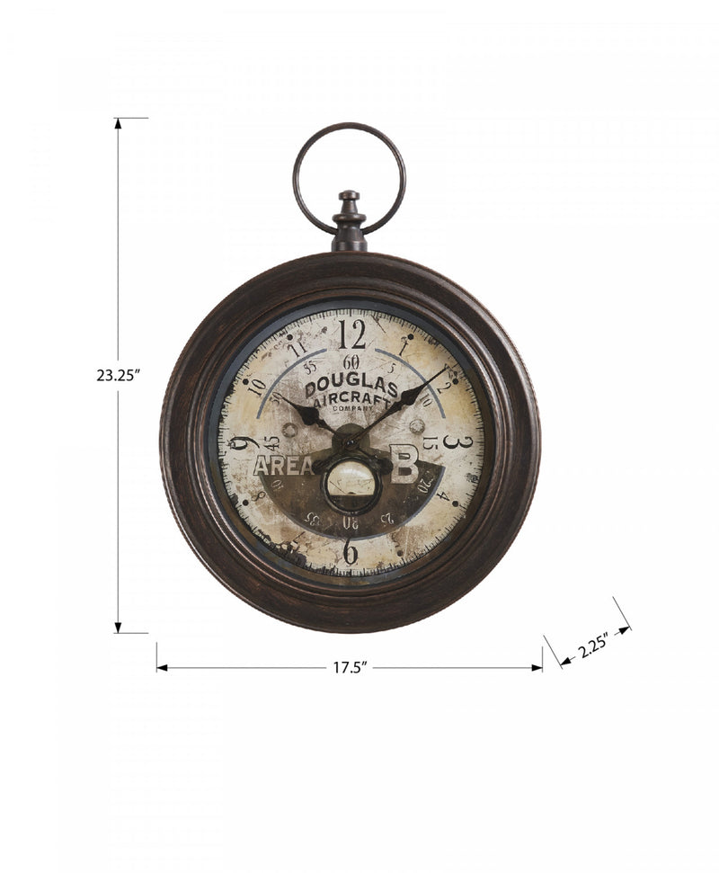 Virtue Clock - Dark Brown | Leon's