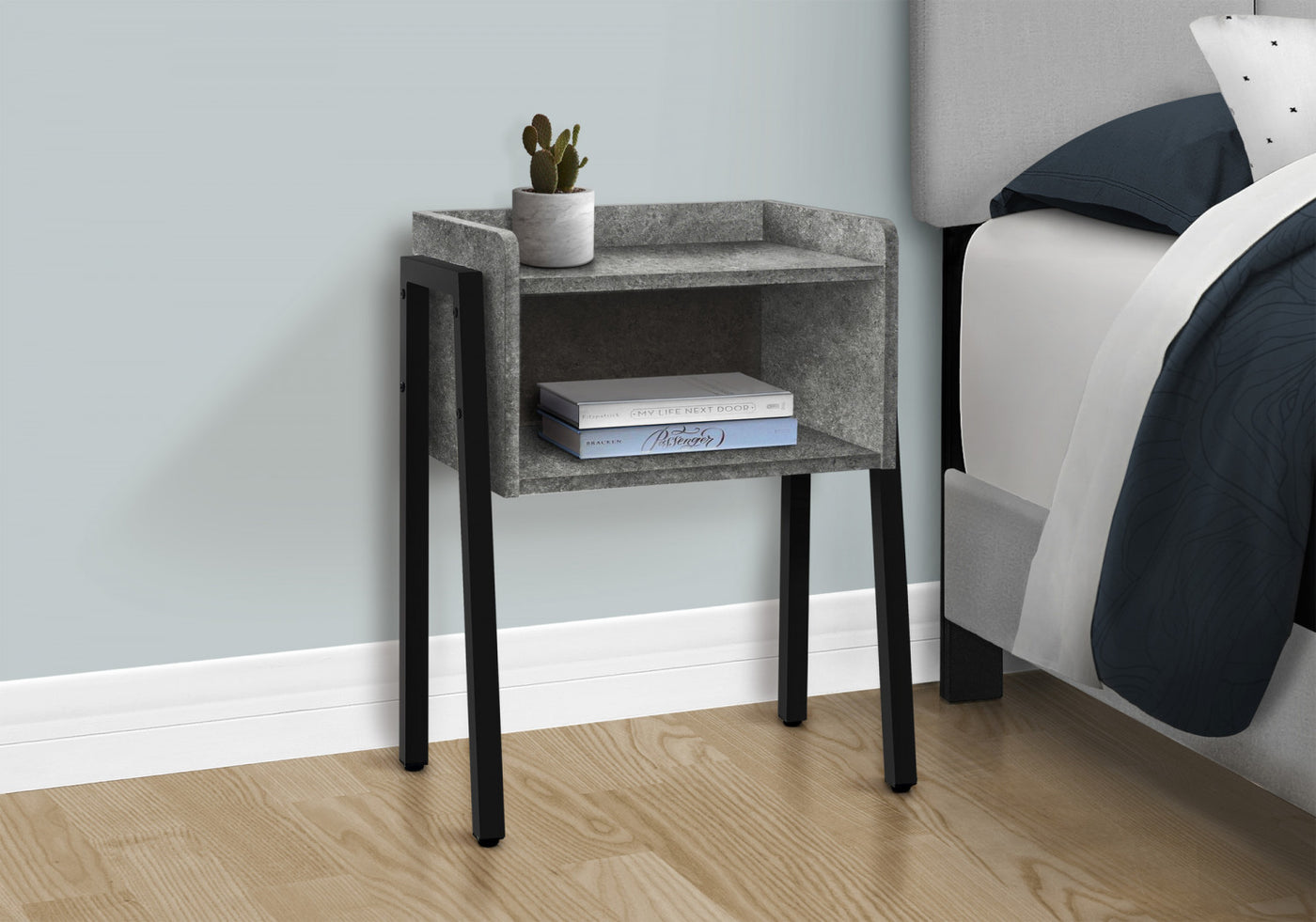 Jora Side Table - Grey Stone | Leon's