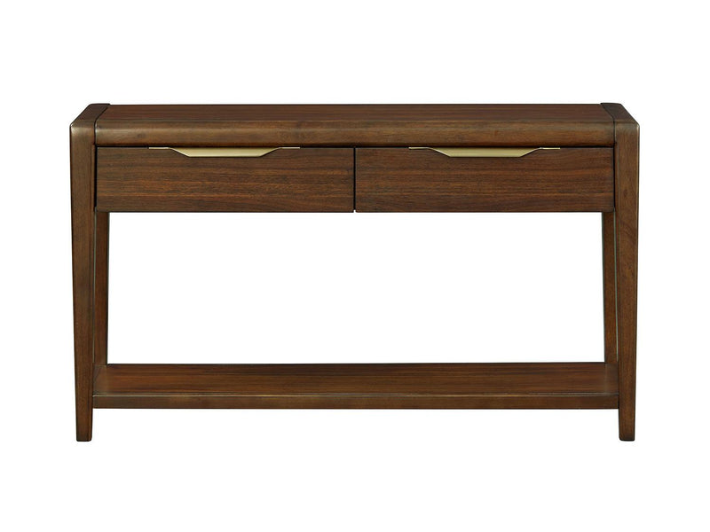 Anders Table console 52 po - noyer foncé | Léon