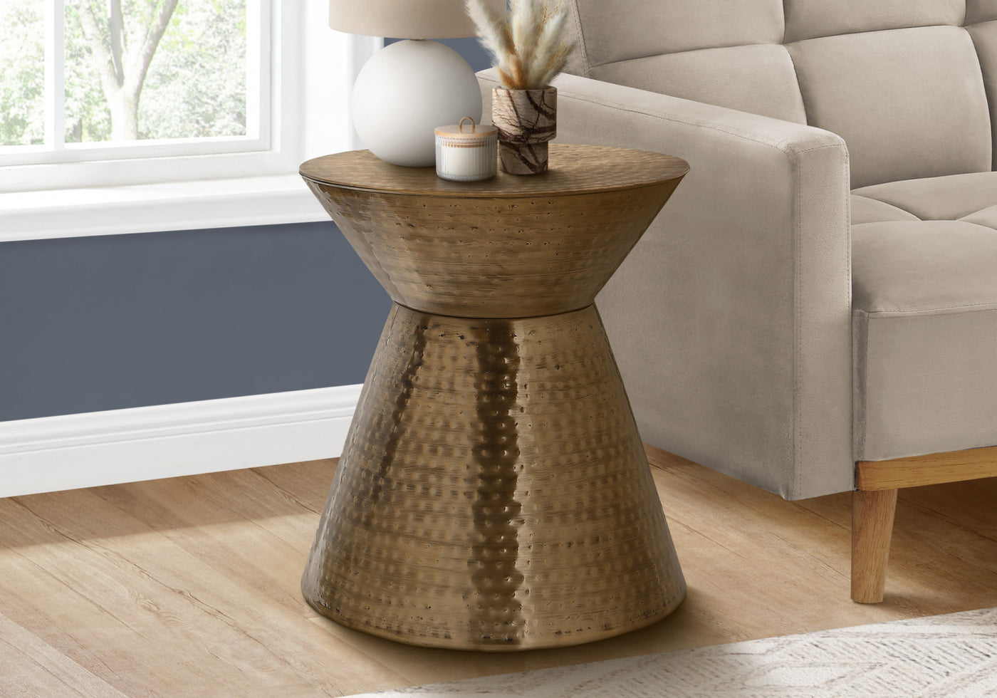 Lumi Side Table - Bronze | Leon's