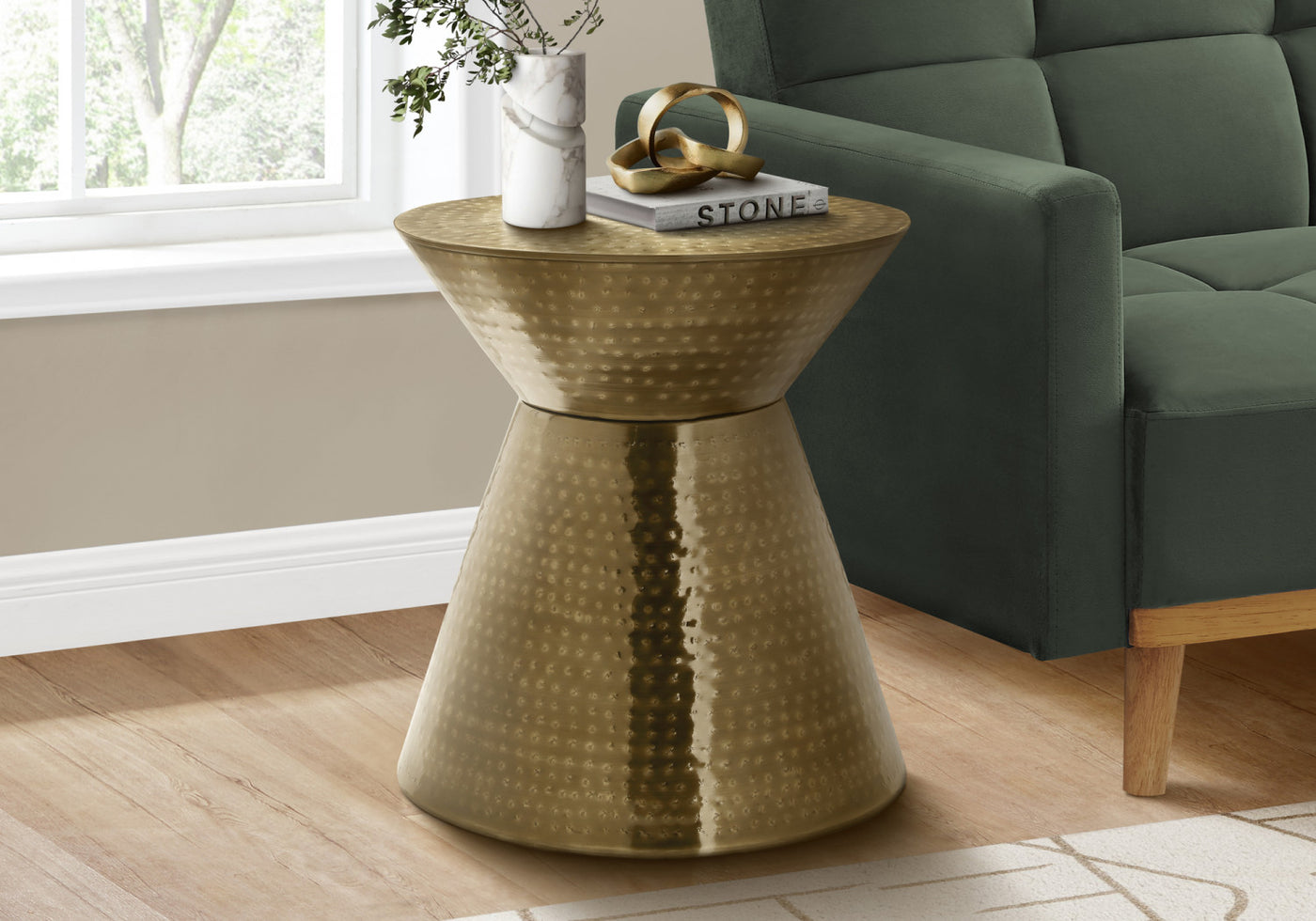 Lumi Side Table - Gold | Leon's