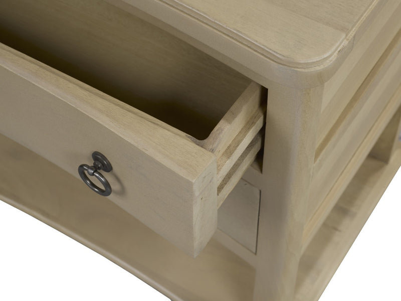 Sonet Night Table - Grey Wash | Leon's