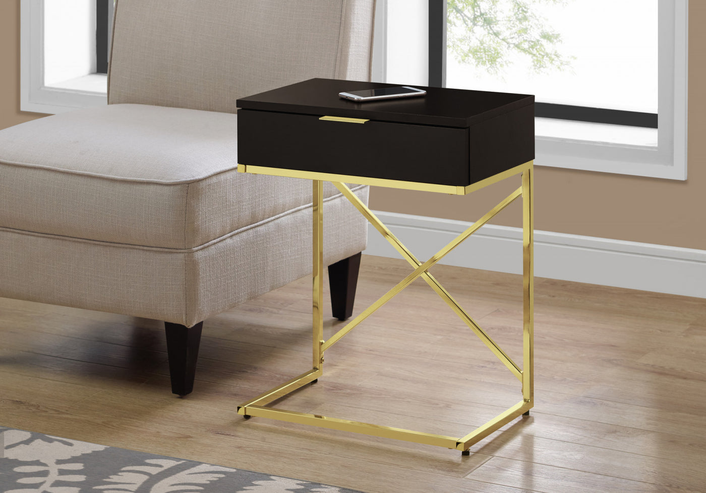 Sienna Side Table - Brown | Leon's
