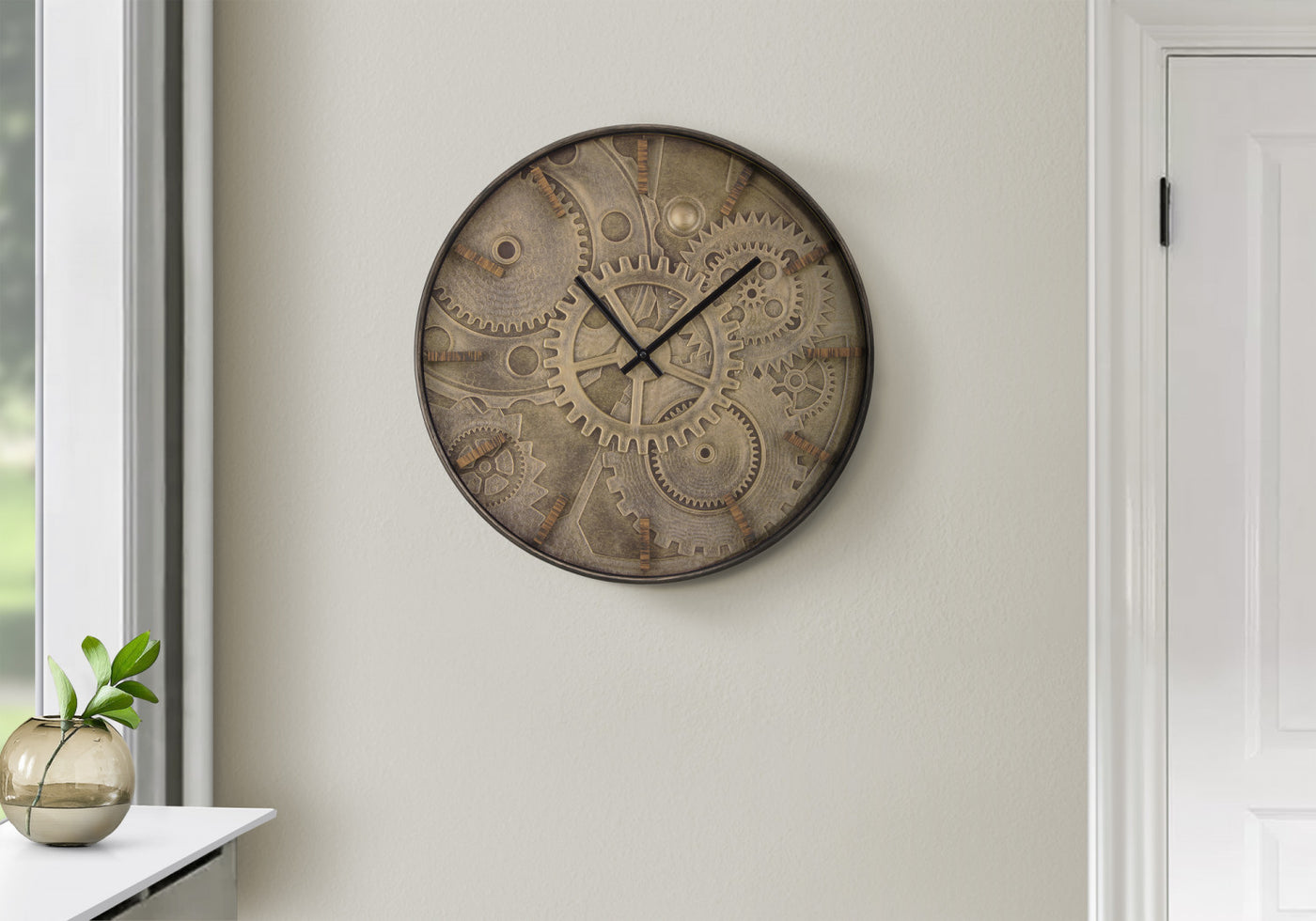 Cadence Clock - Brown | Leon's