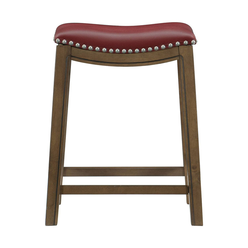 Ordway Counter Stool - Red | Leon's