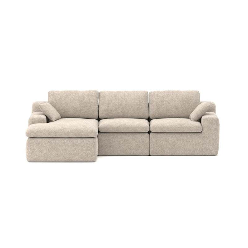 Soho All Foam Sectional - Beige | Leon's