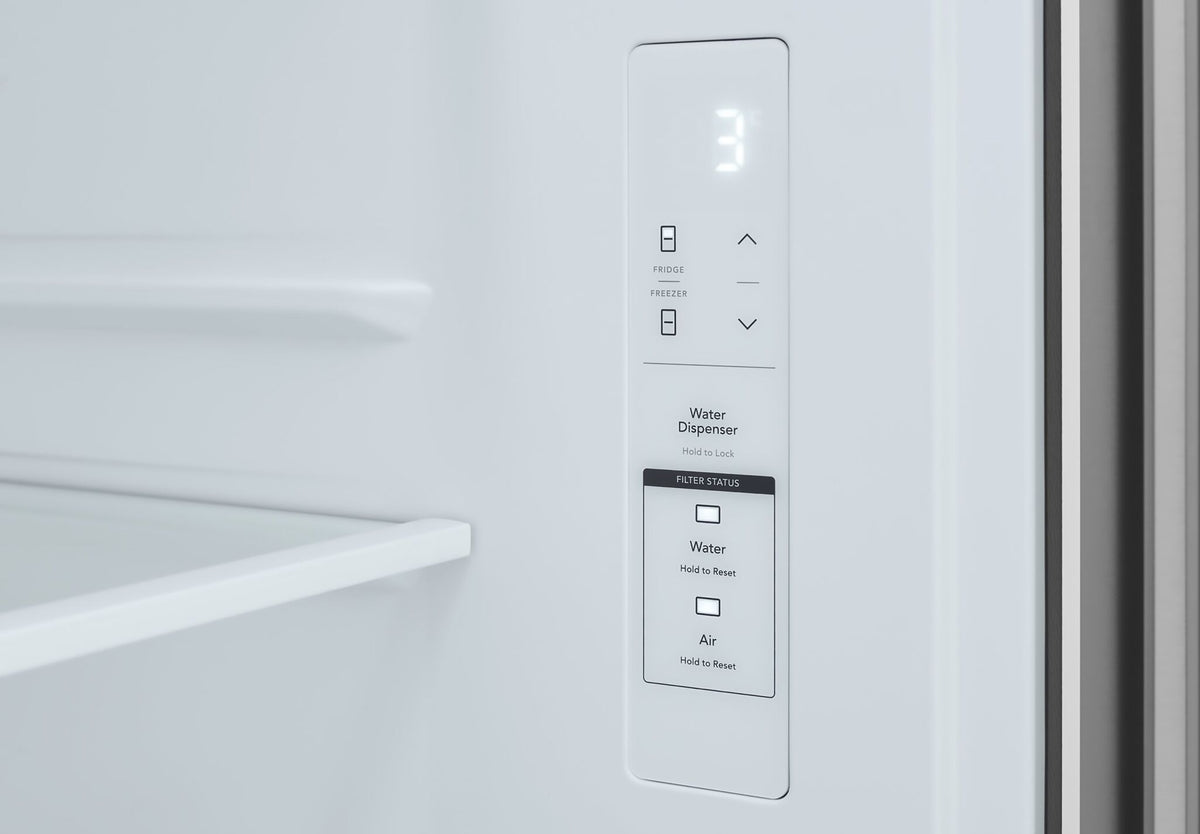 Frigidaire Réfrigérateur 20,0 pi³ avec porte à 2 battants à profondeur ...