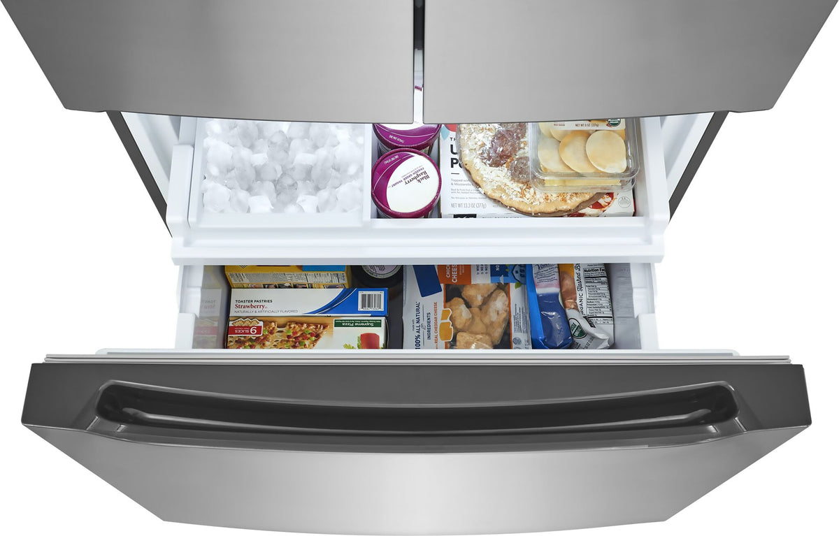 Frigidaire Réfrigérateur 20,0 pi³ avec porte à 2 battants à profondeur ...