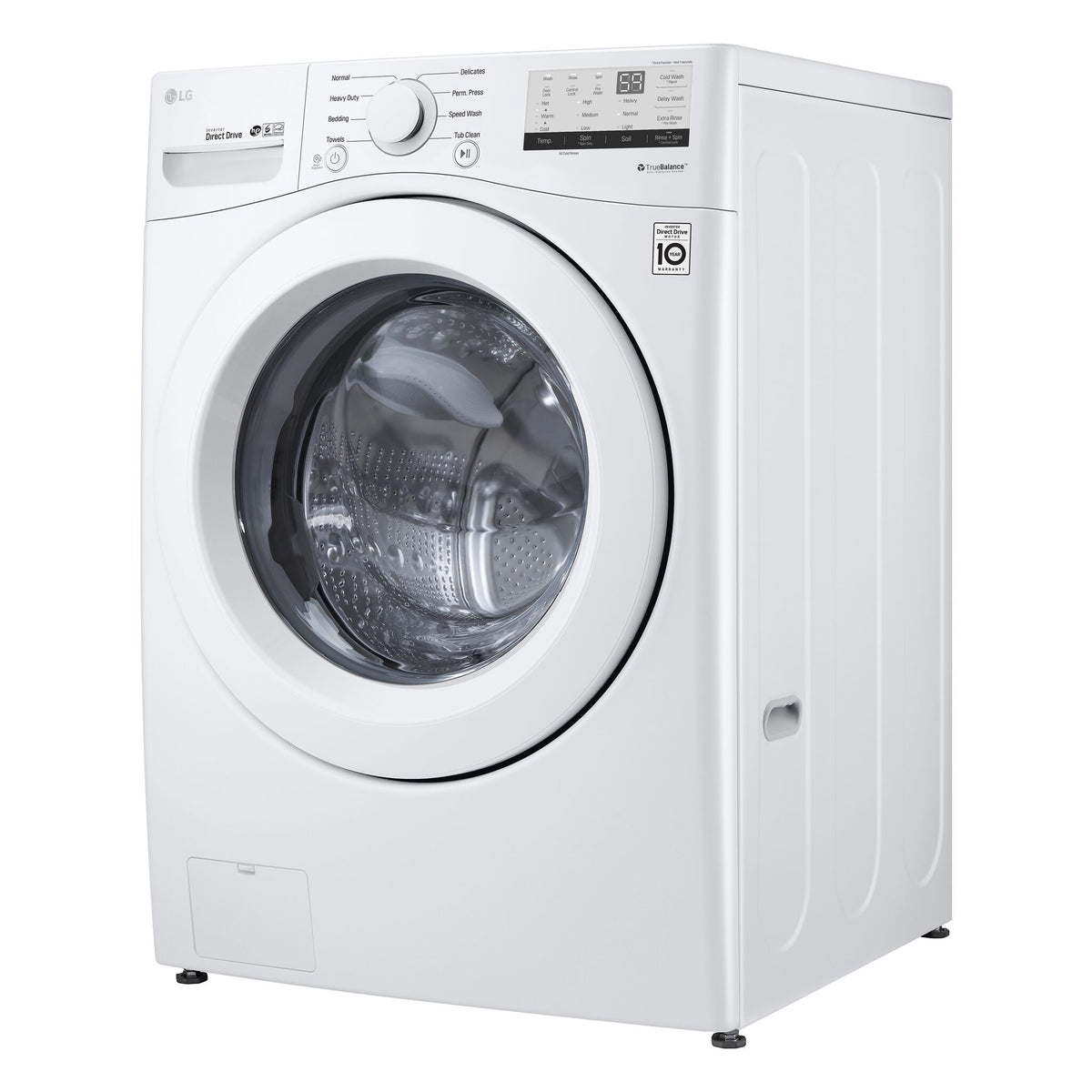 LG White Front Load Washer with 6Motion™ Technology (5.2 Cu.Ft ...