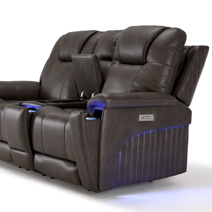 Matrix Causeuse inclinable électrique à triple inclinaison avec console ...