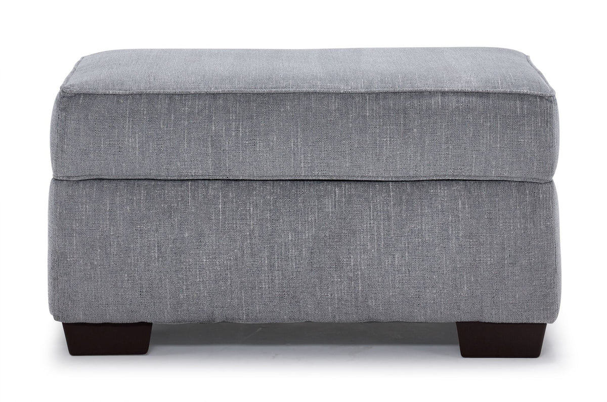 Mackay Tabouret de rangement - bleu | Léon