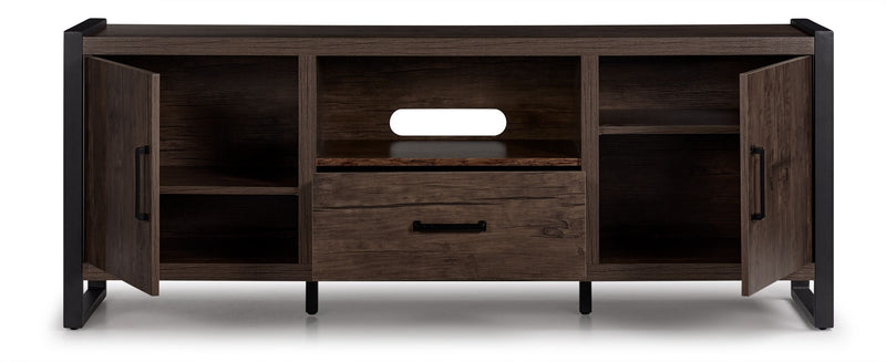 Sean Base télé 63,75 po - pierre grise | Léon