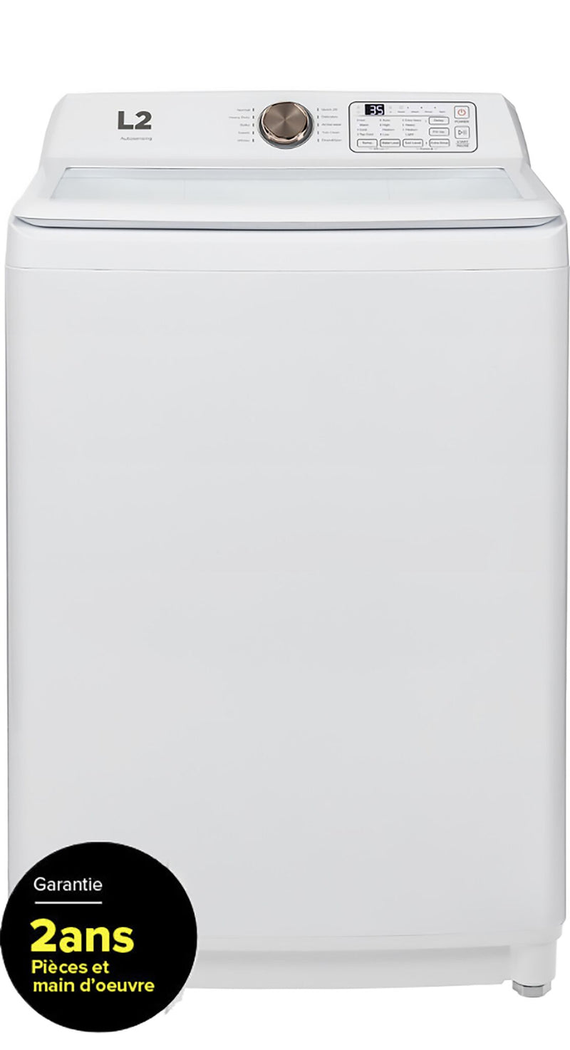 L2 Laveuse à chargement par le haut 5,1 pi³ blanc LT51N1BWWC | Léon