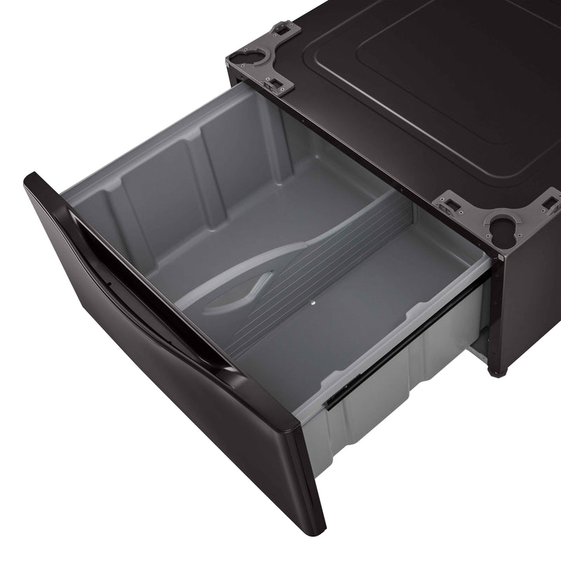 LG Piédestal 14 po acier noir WDP4B | Léon