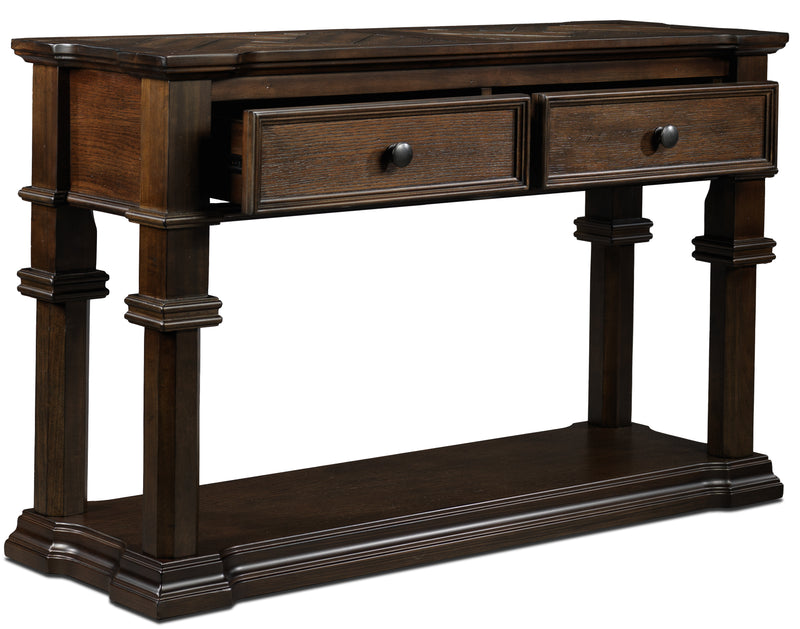 Roman Table console 48 po - noyer | Léon