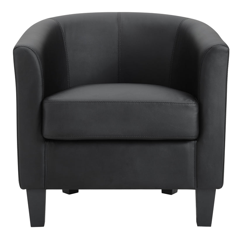Piper Fauteuil d’appoint - noir | Léon