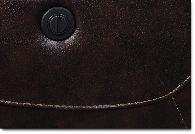 Canton Fauteuil inclinable électrique - brun foncé | Léon