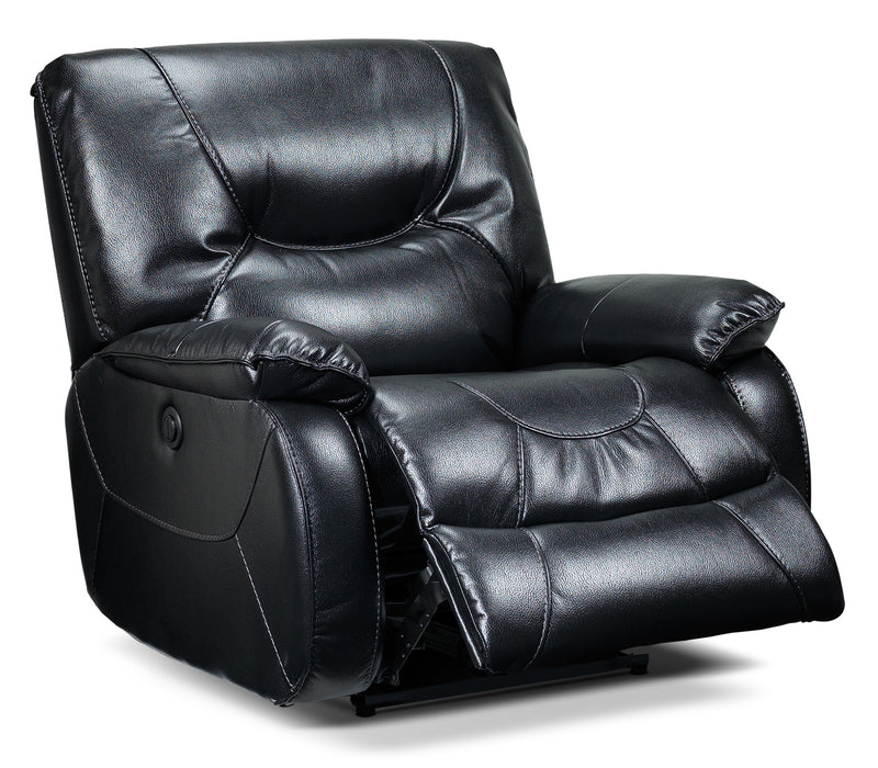 Canton Fauteuil inclinable électrique - noir | Léon